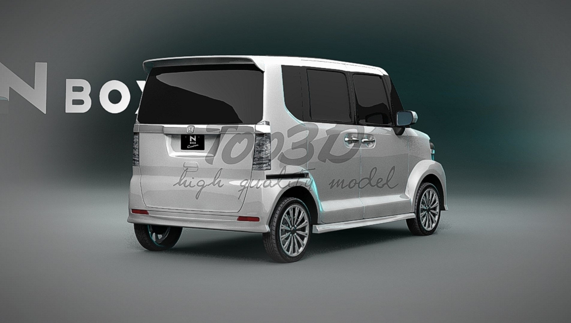 Honda Nbox 3d Max