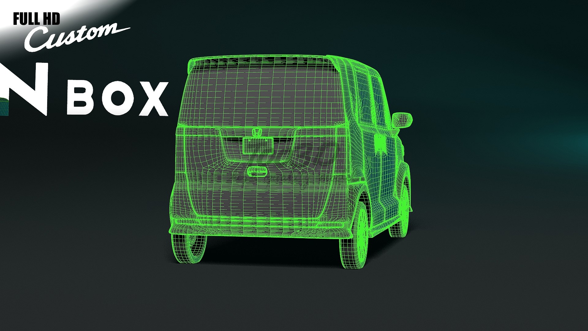 Honda Nbox 3d Max
