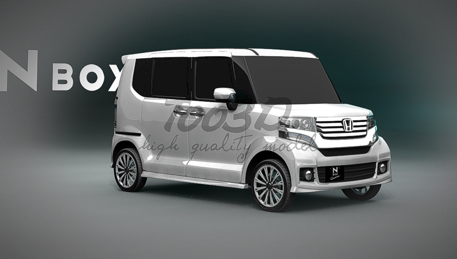 Honda Nbox 3d Max