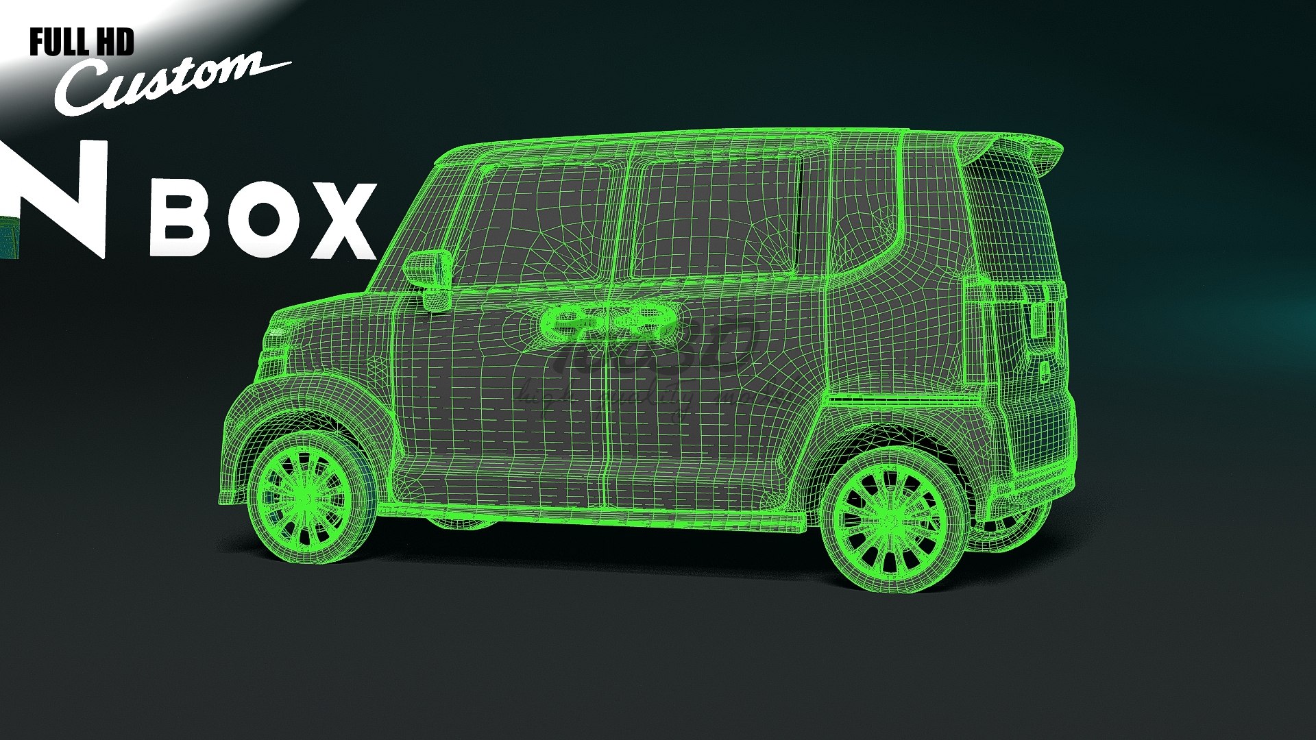 Honda Nbox 3d Max