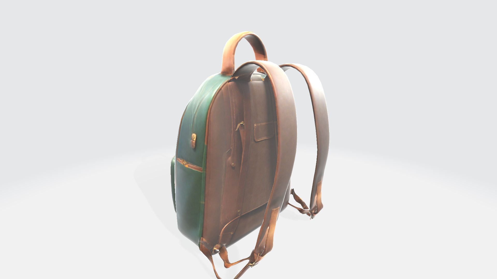 3d Generative School Bag Model Checks School Bag Old School Bag 3D ...