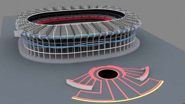 modelo 3d Estadio Azteca 3d Ciudad de México - TurboSquid 1900889