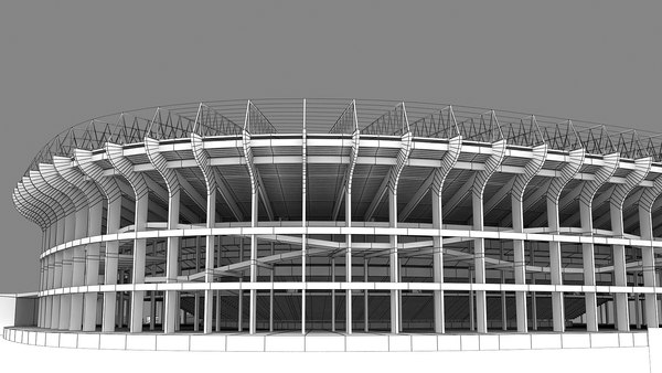 modelo 3d Estadio Azteca 3d Ciudad de México - TurboSquid 1900889