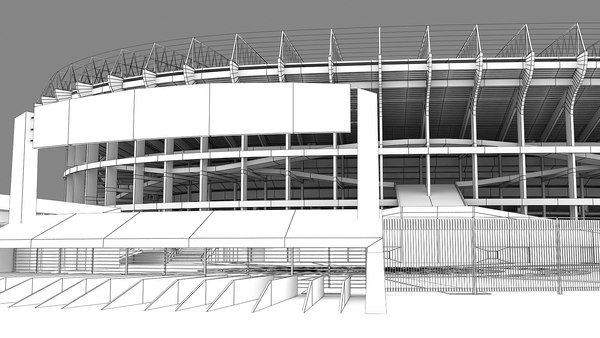 modelo 3d Estadio Azteca 3d Ciudad de México - TurboSquid 1900889