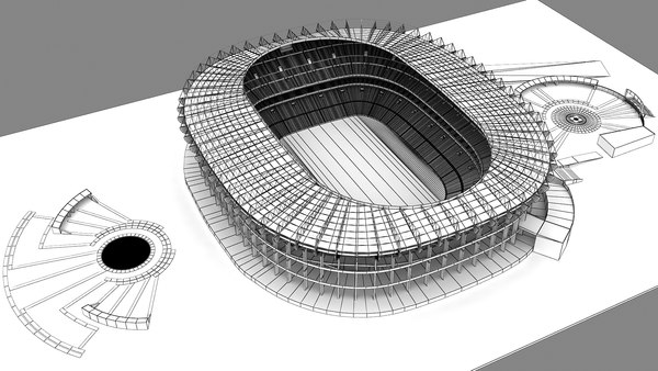 modelo 3d Estadio Azteca 3d Ciudad de México - TurboSquid 1900889