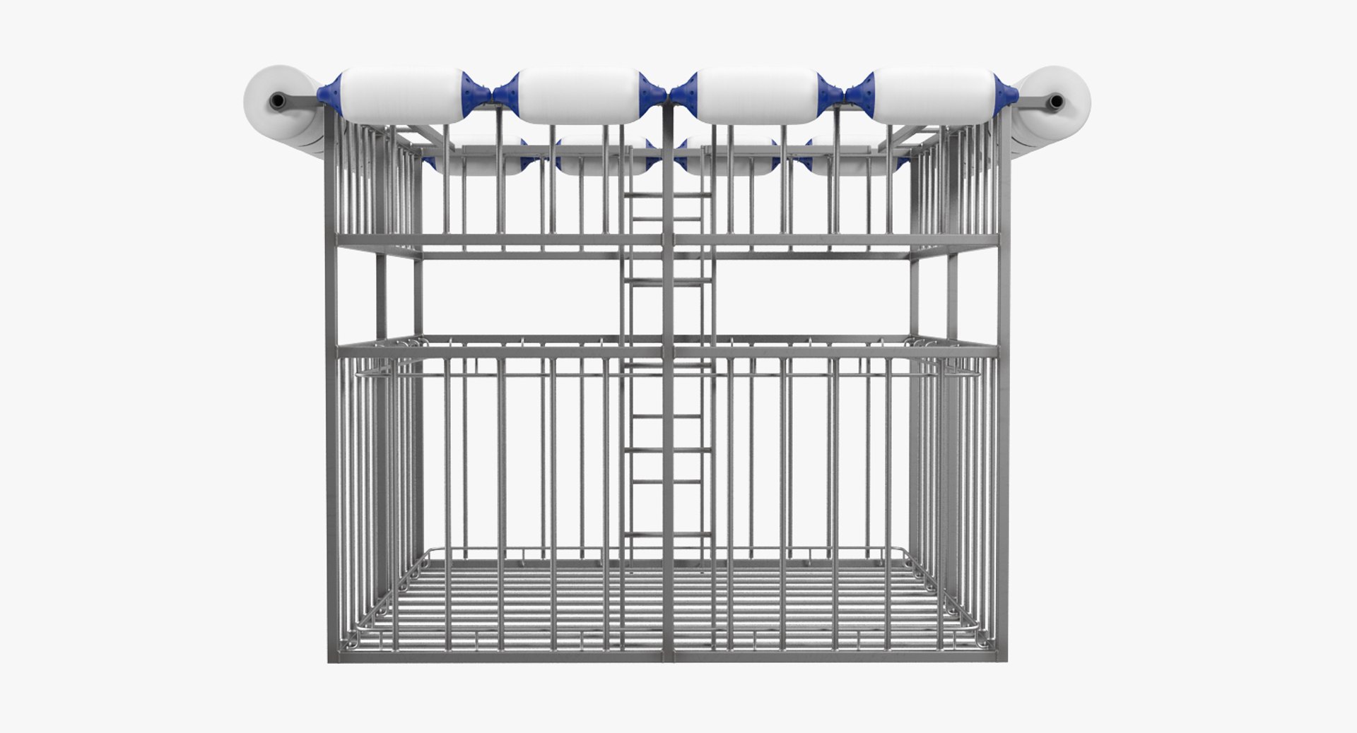 Shark Proof Cage 3D - TurboSquid 1381526