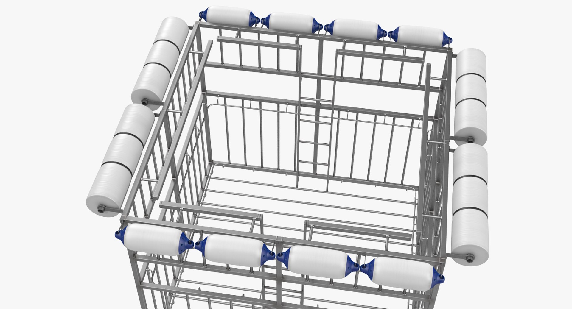 Shark Proof Cage 3D - TurboSquid 1381526