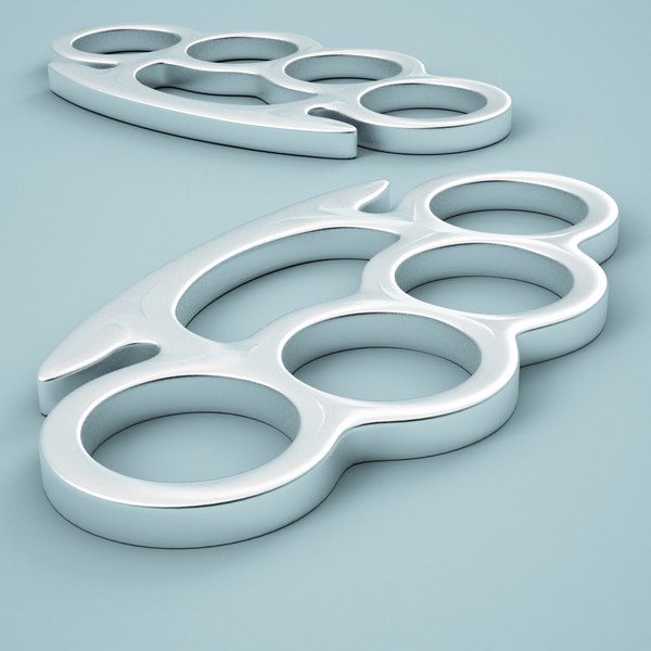 3d brass knuckles