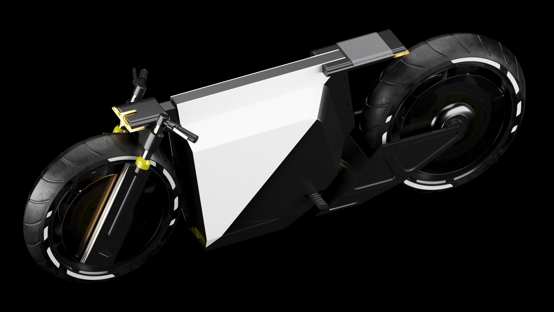3D Concept Motorcycle Model - TurboSquid 2370081