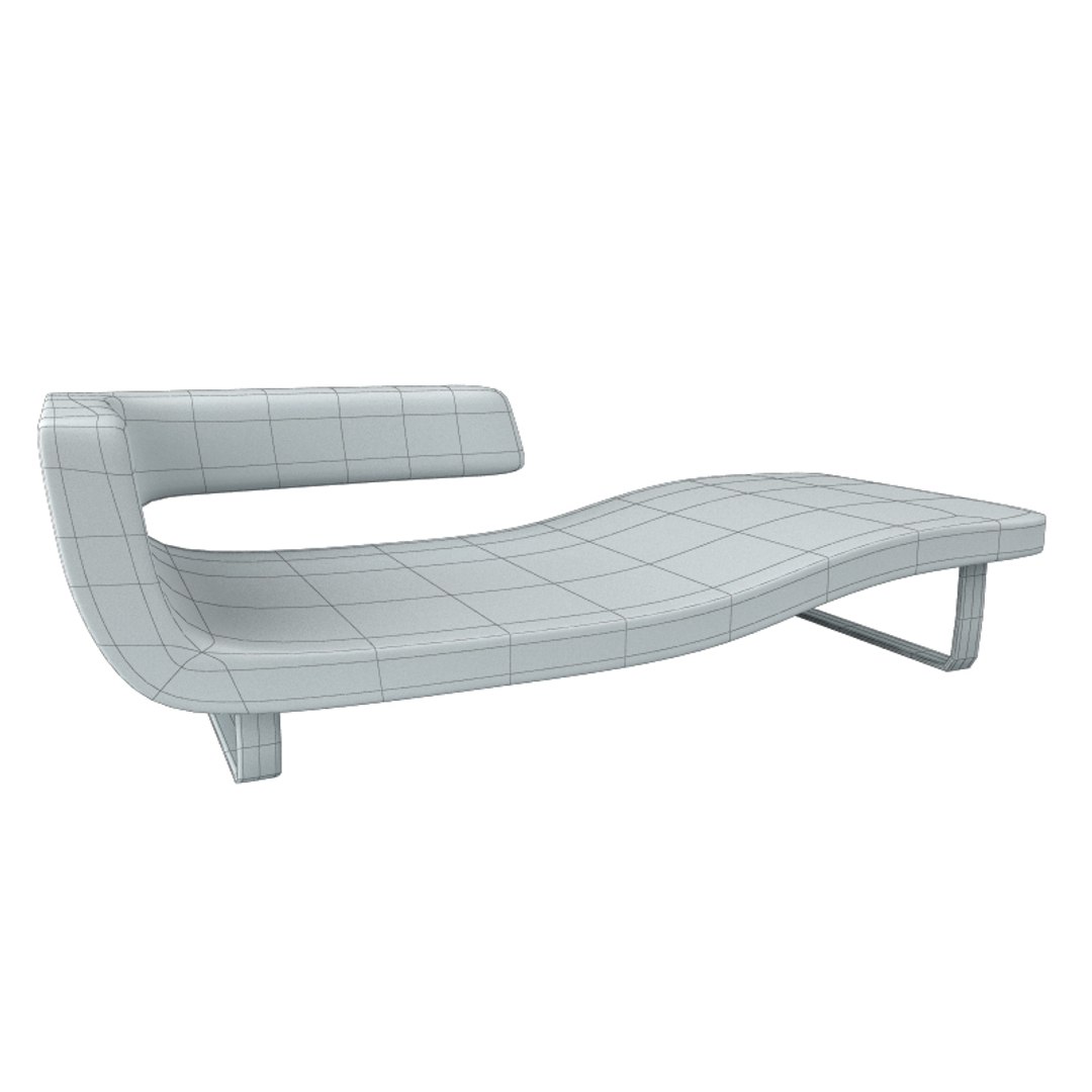 Chaise Longue 3d Model