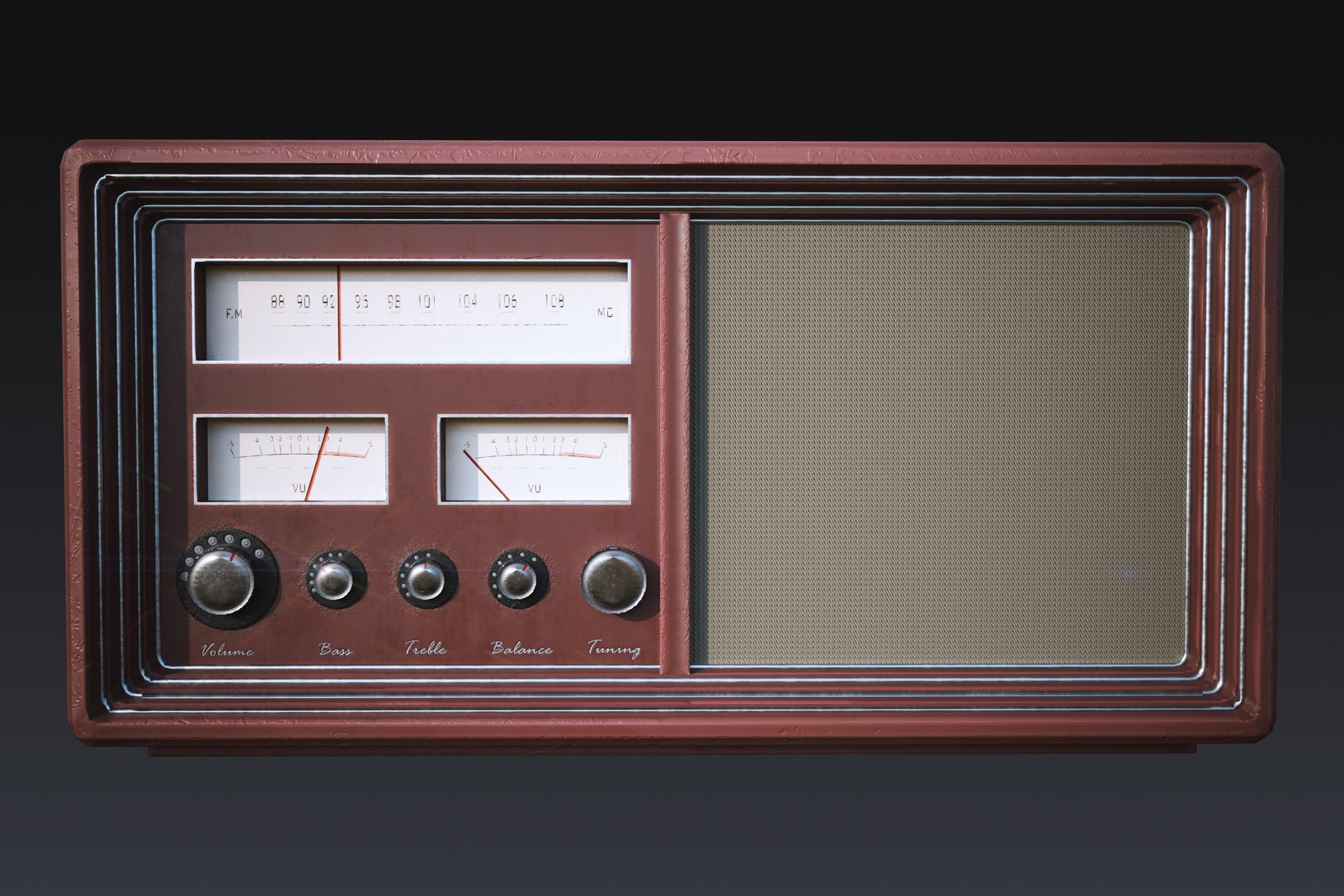 Ready Old Radio Model - TurboSquid 1245874