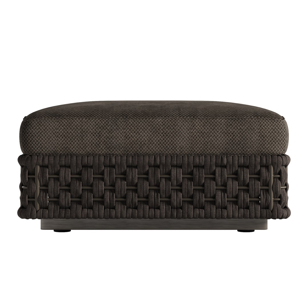 3D Minotti Amii Pouf - TurboSquid 2314730