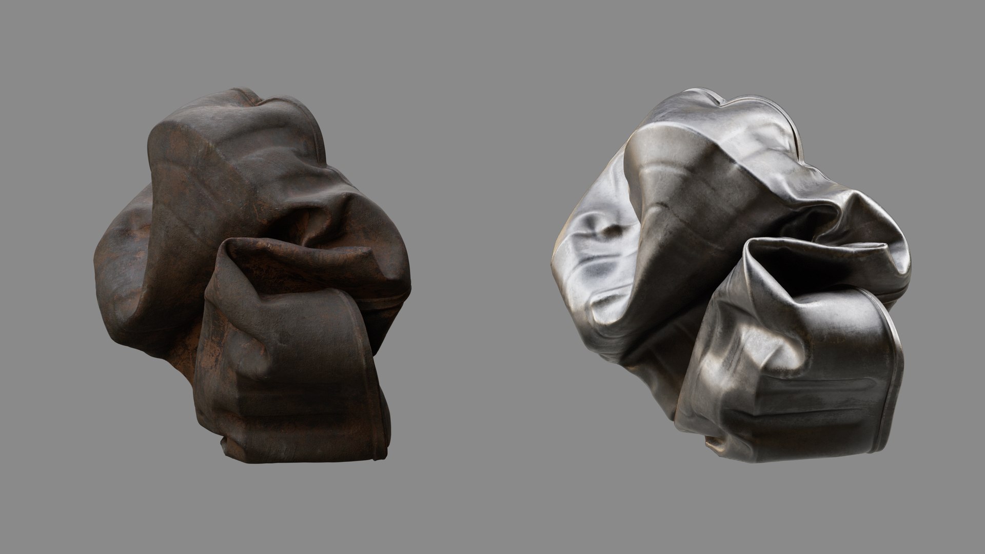 3D Crushed Fish Can 06 Model - TurboSquid 2422298