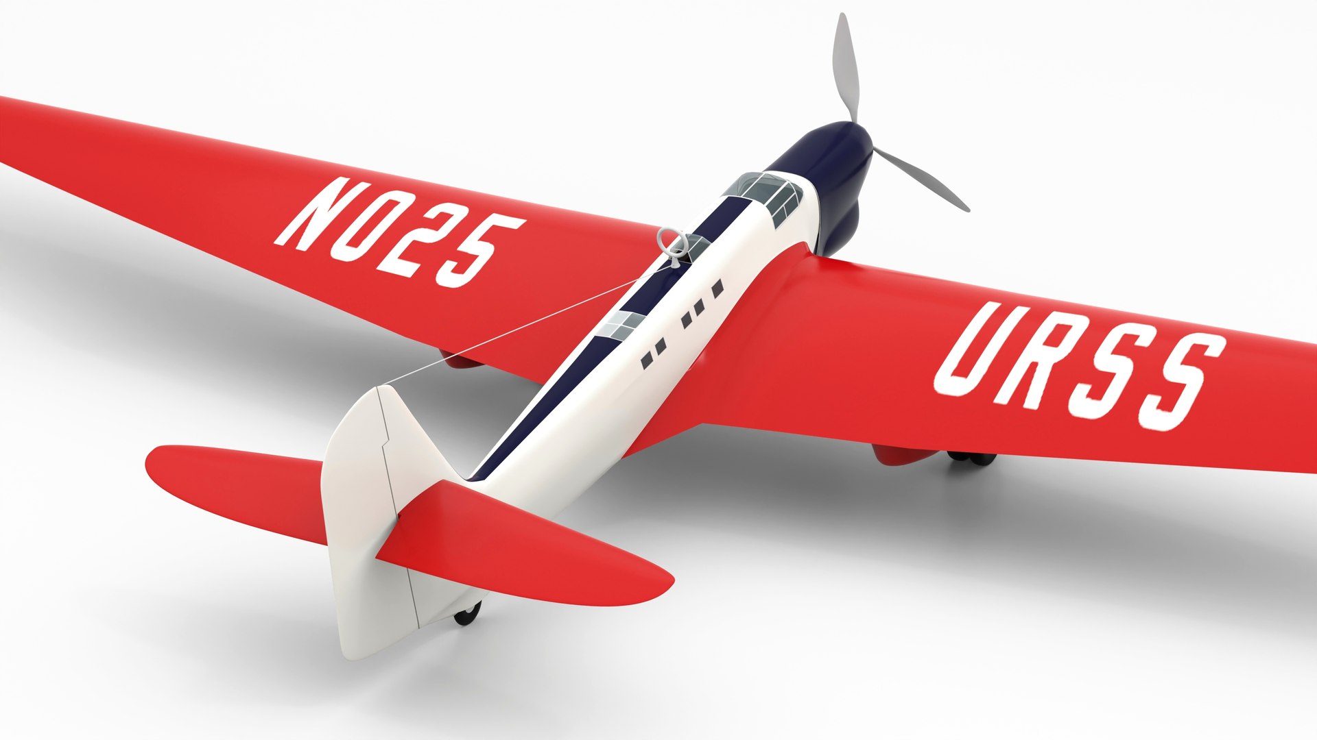 3D Simple Tupolev Ant-25 Model - TurboSquid 1825714