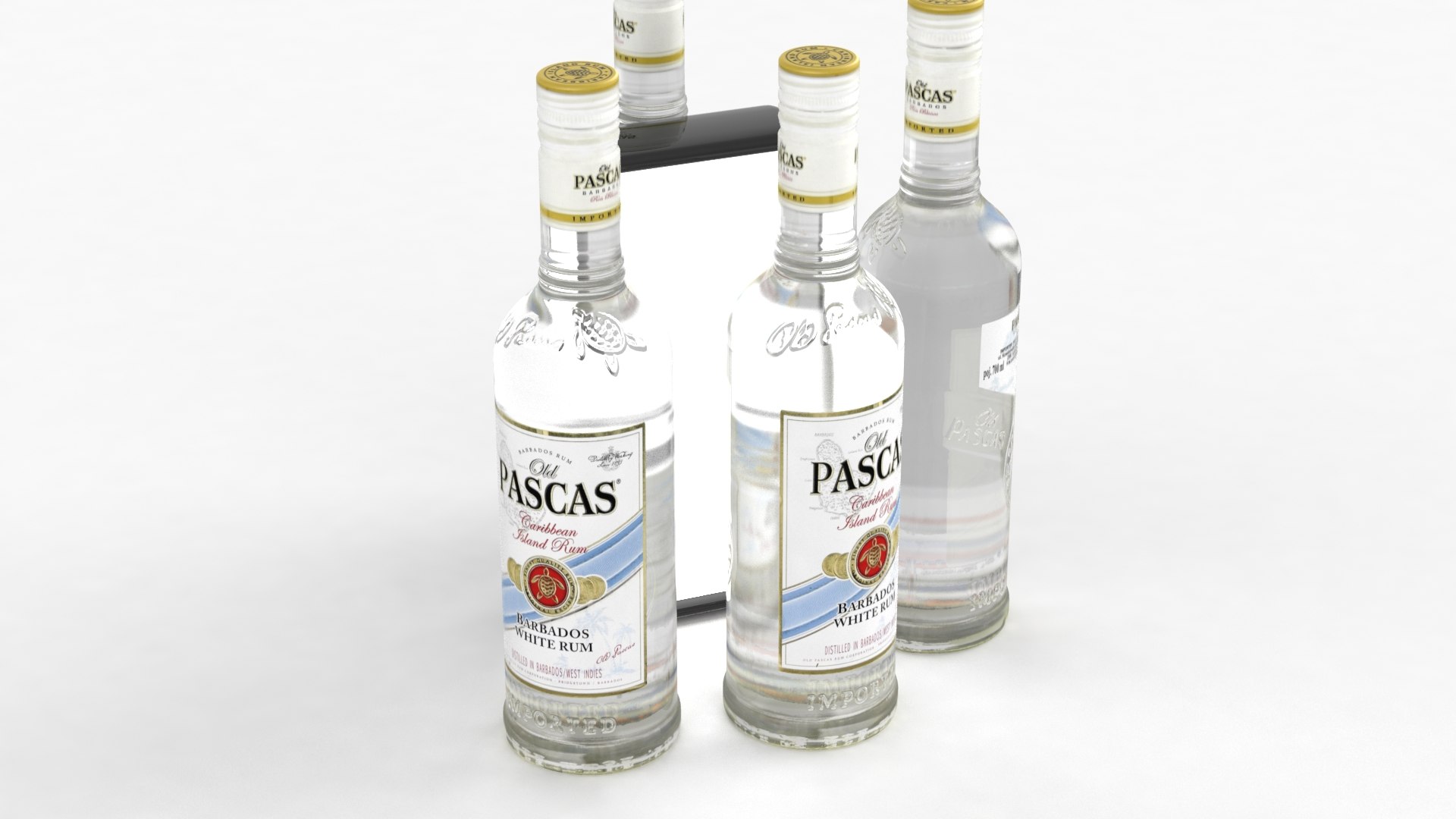 Alcohol bottle 3D model - TurboSquid 1702388