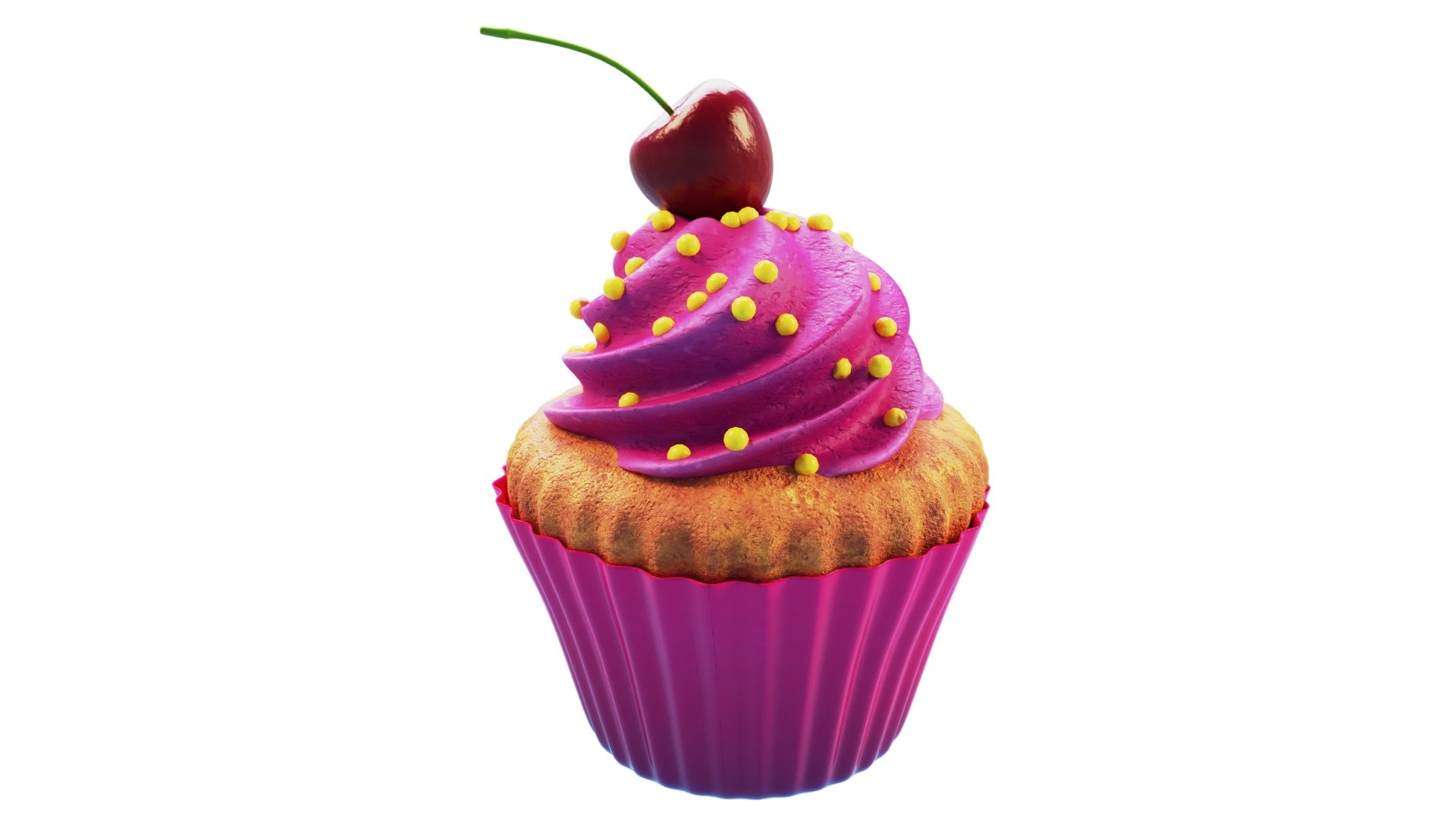 3D Cupcakes Model - TurboSquid 2073834