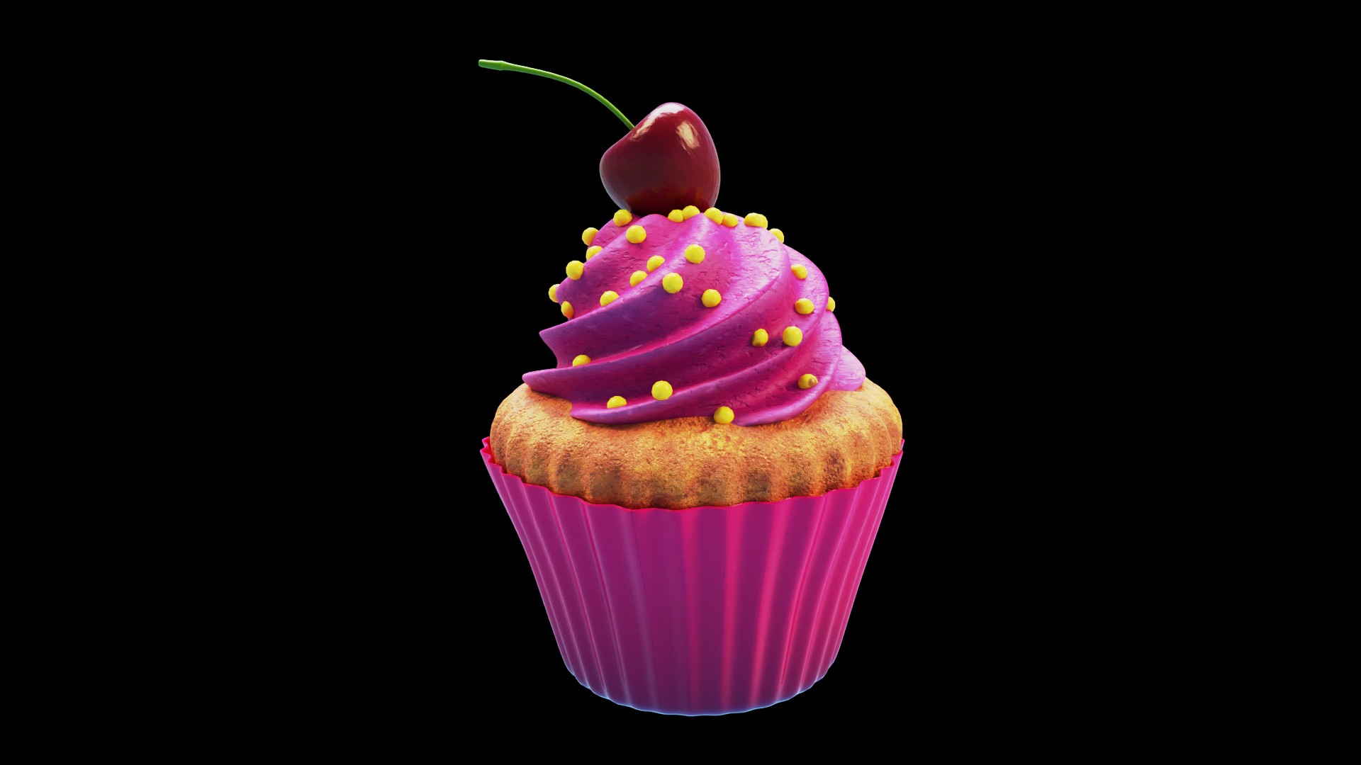 3D Cupcakes Model - TurboSquid 2073834