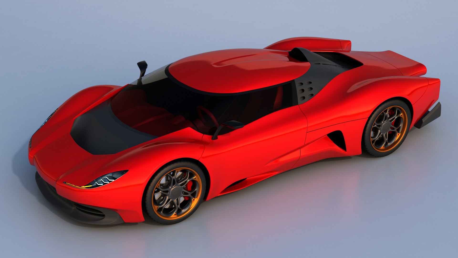 3D Model Anaconda Supercar II - Version 2 - TurboSquid 2014293