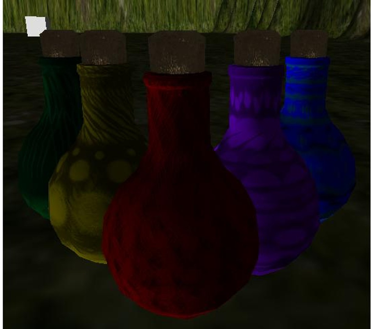 3d potion games model