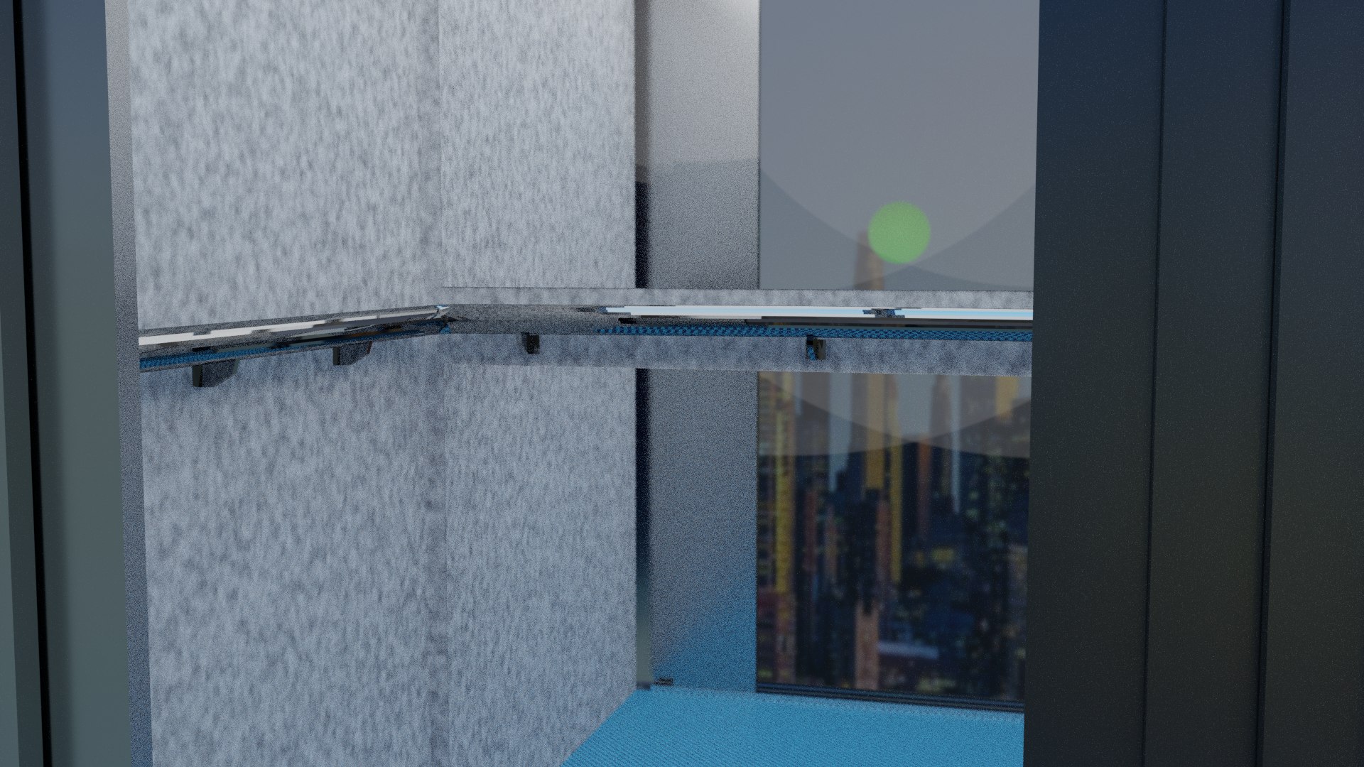 3D lift doors animation model - TurboSquid 1605637