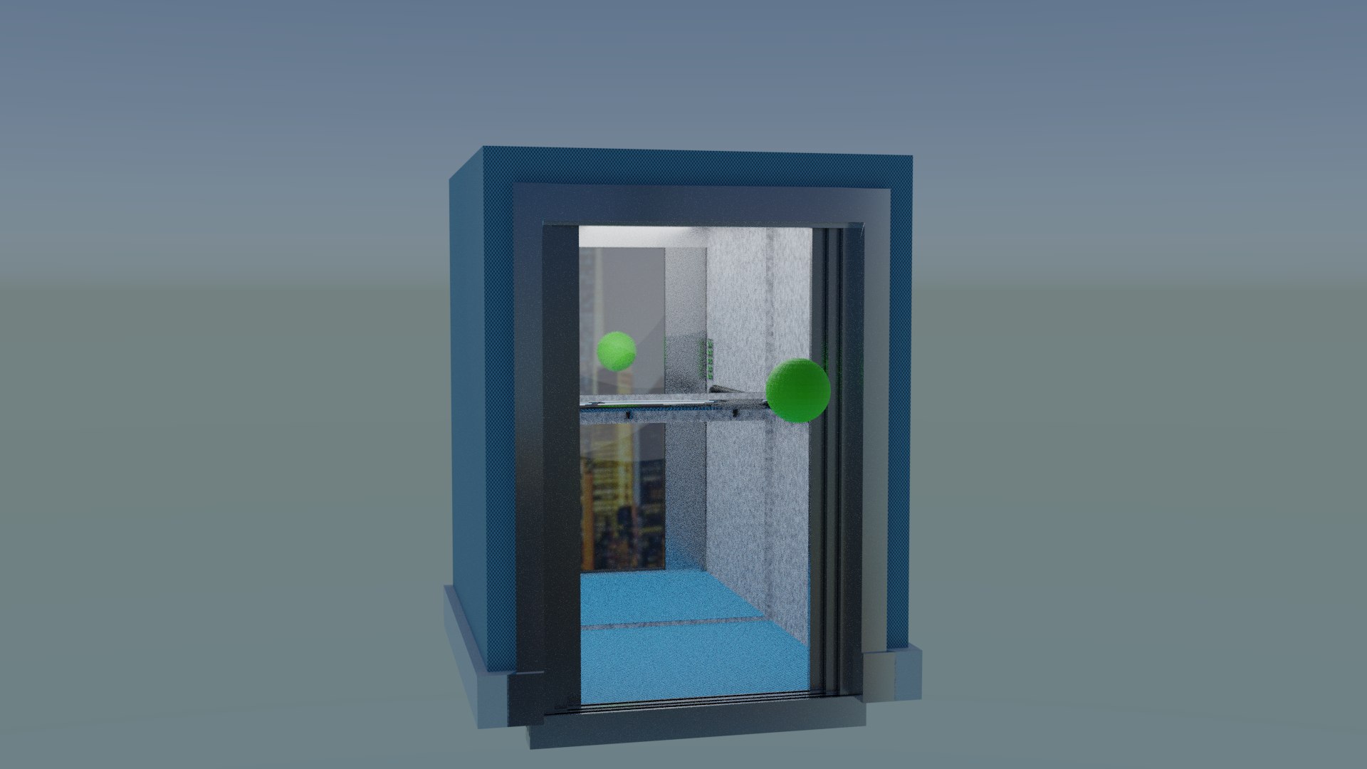 3D lift doors animation model - TurboSquid 1605637