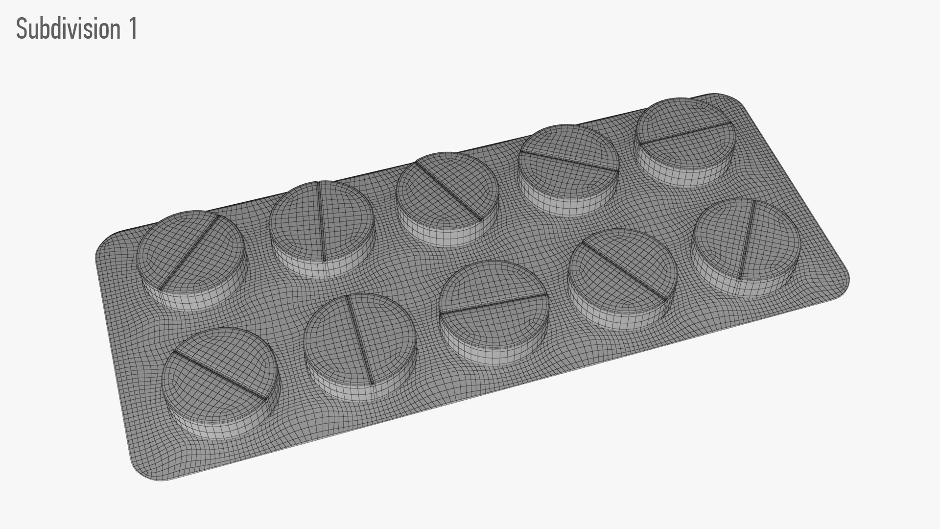 Blister Pills Pack 3D Model - TurboSquid 2162600