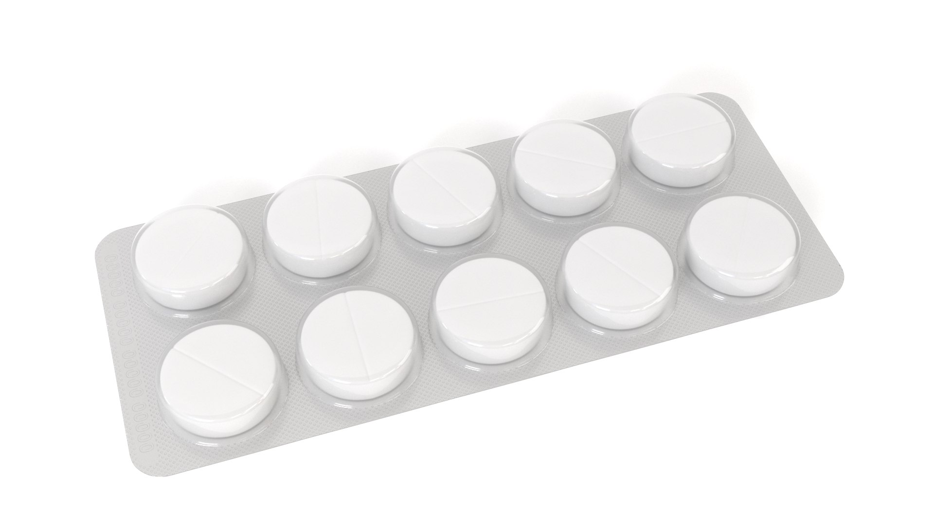 Blister Pills Pack 3D Model - TurboSquid 2162600