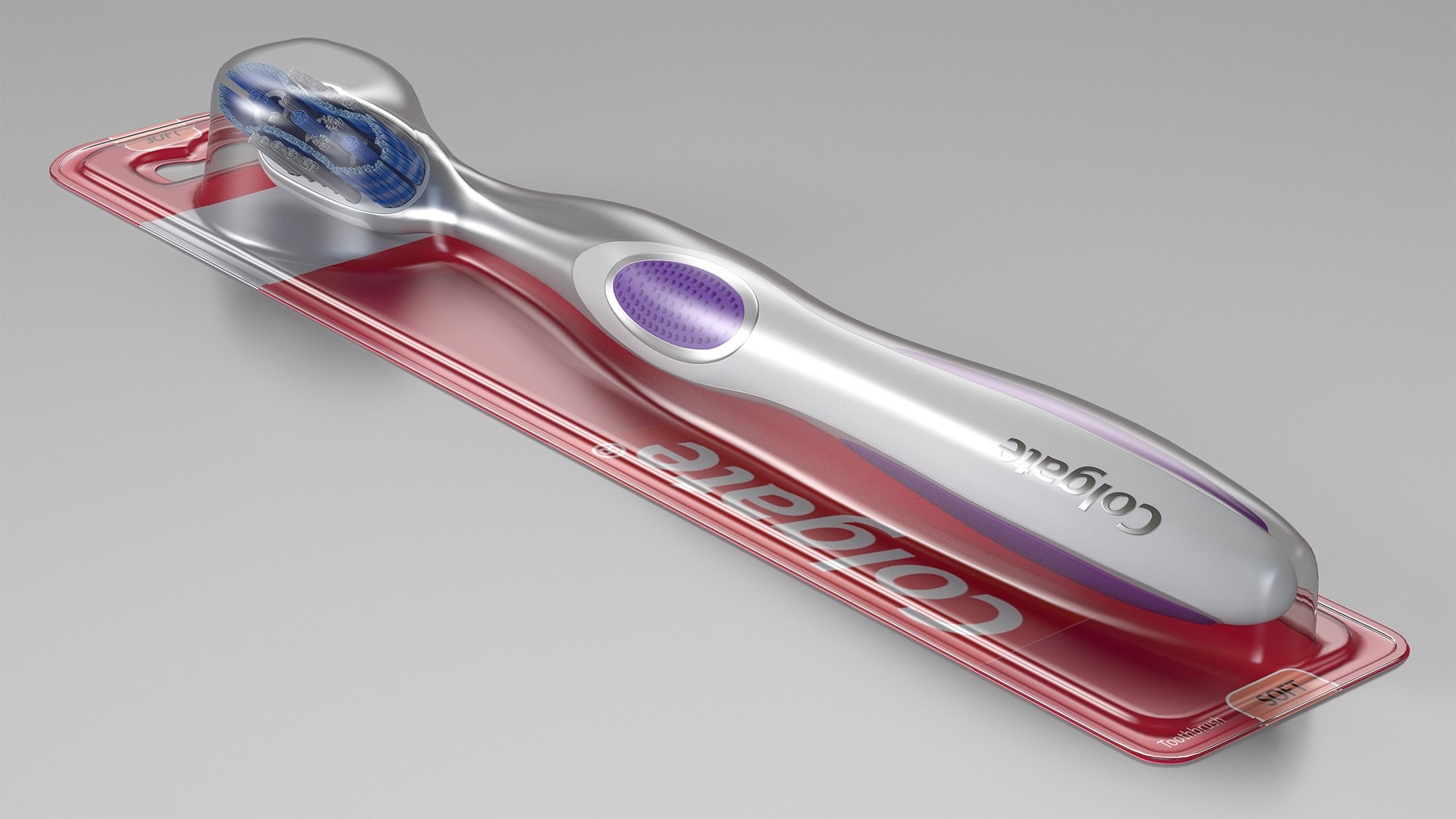 Colgate Toothbrush With Toothpaste Collection 3D - TurboSquid 2191947