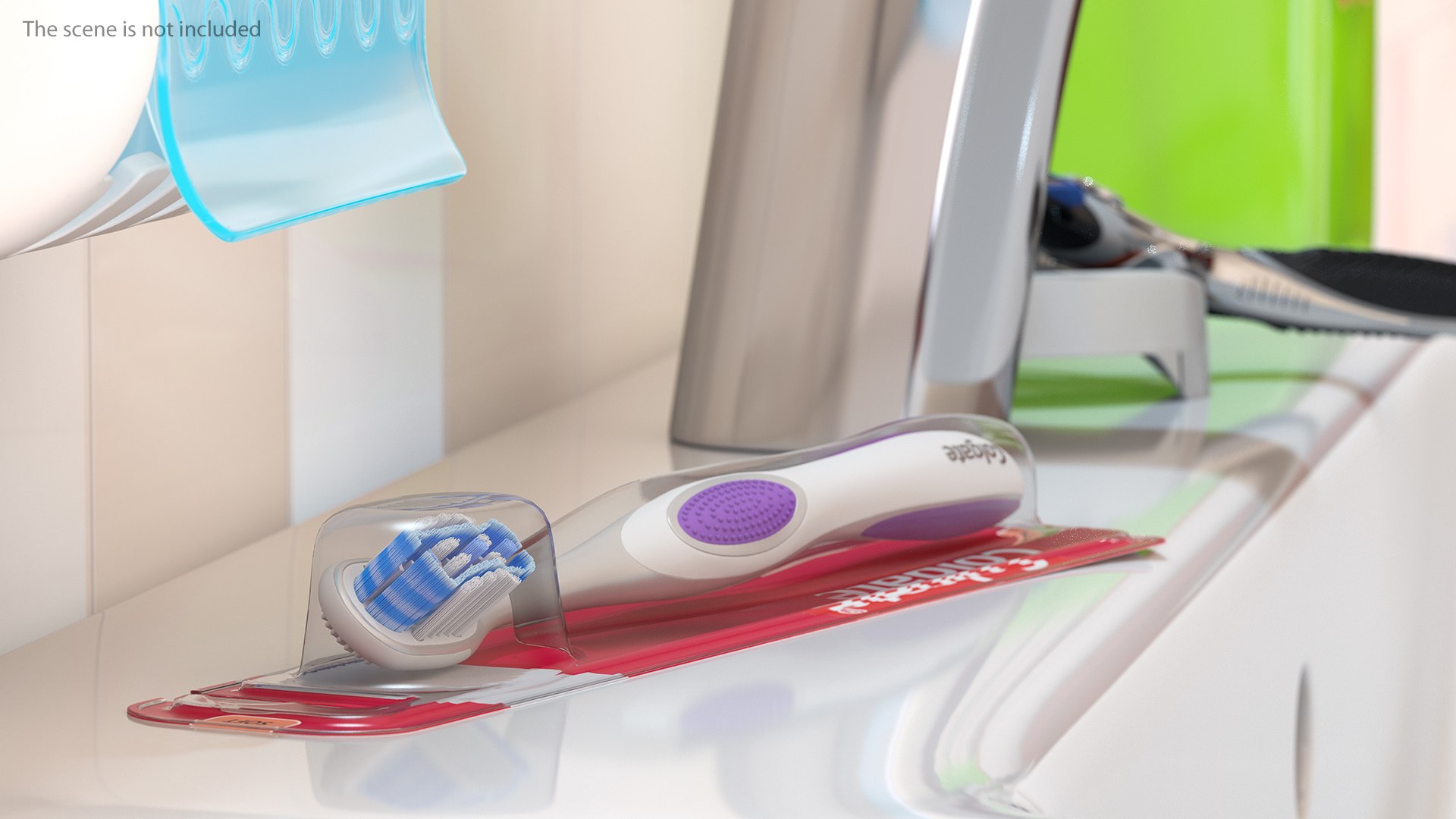 Colgate Toothbrush With Toothpaste Collection 3D - TurboSquid 2191947