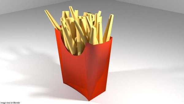 French Fries STL Models for Download | TurboSquid