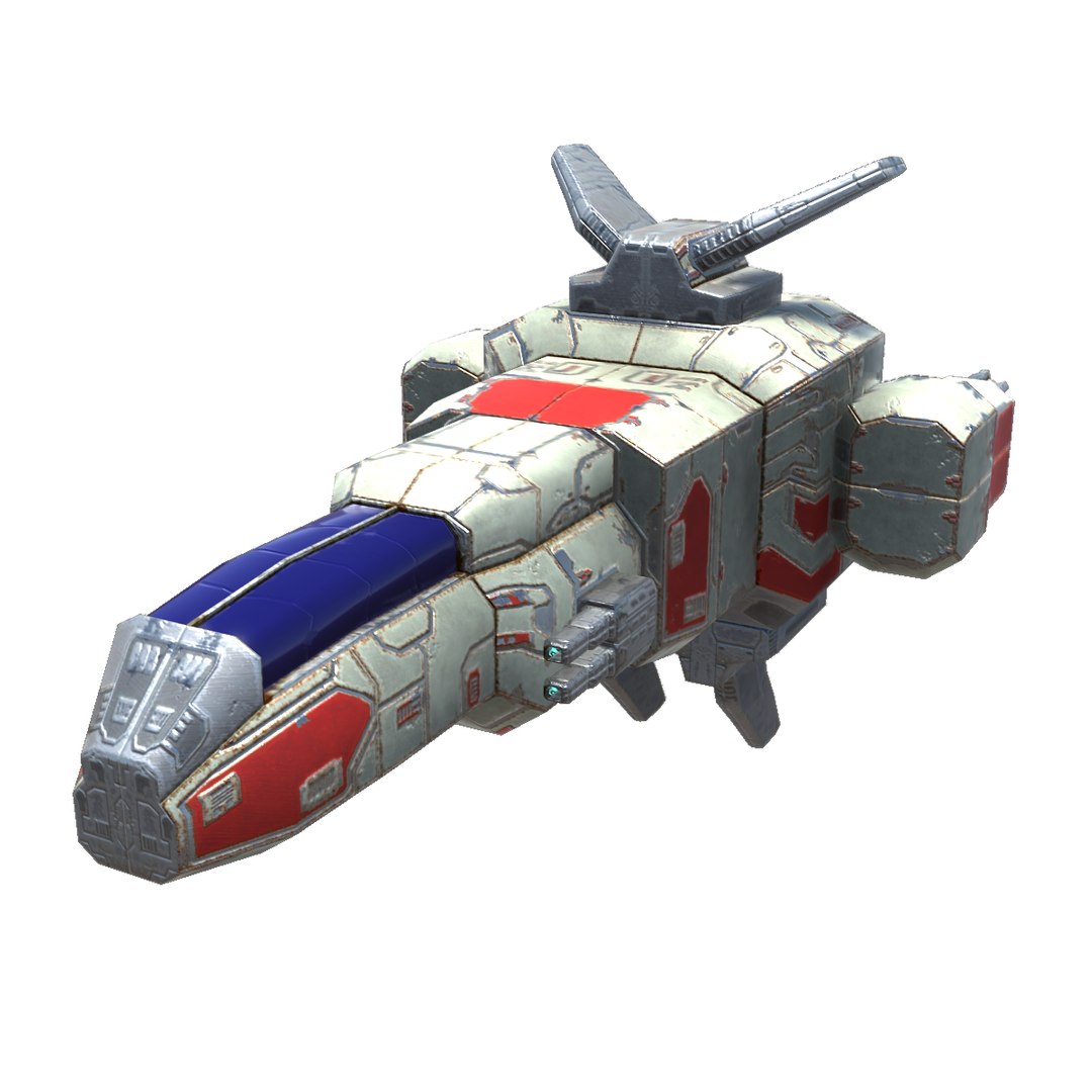3D light space fighter - TurboSquid 1434557