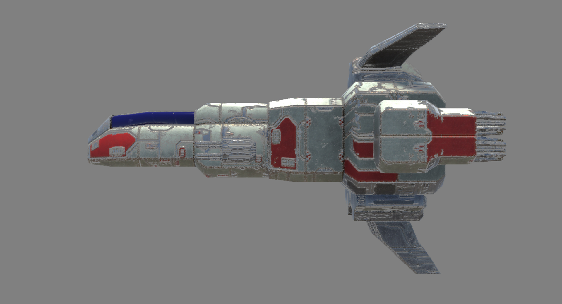 3D light space fighter - TurboSquid 1434557