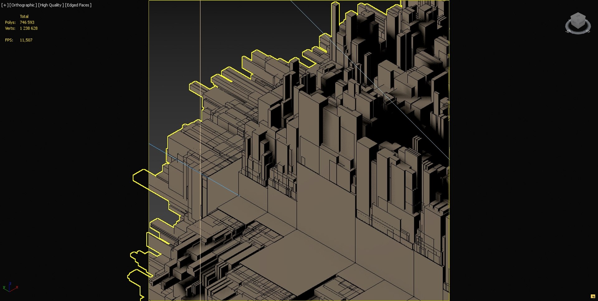 3D Abstract City - Model - TurboSquid 1239712