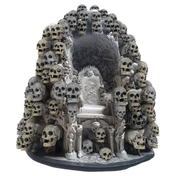 modelo 3d A throne of Skulls - TurboSquid 2066695