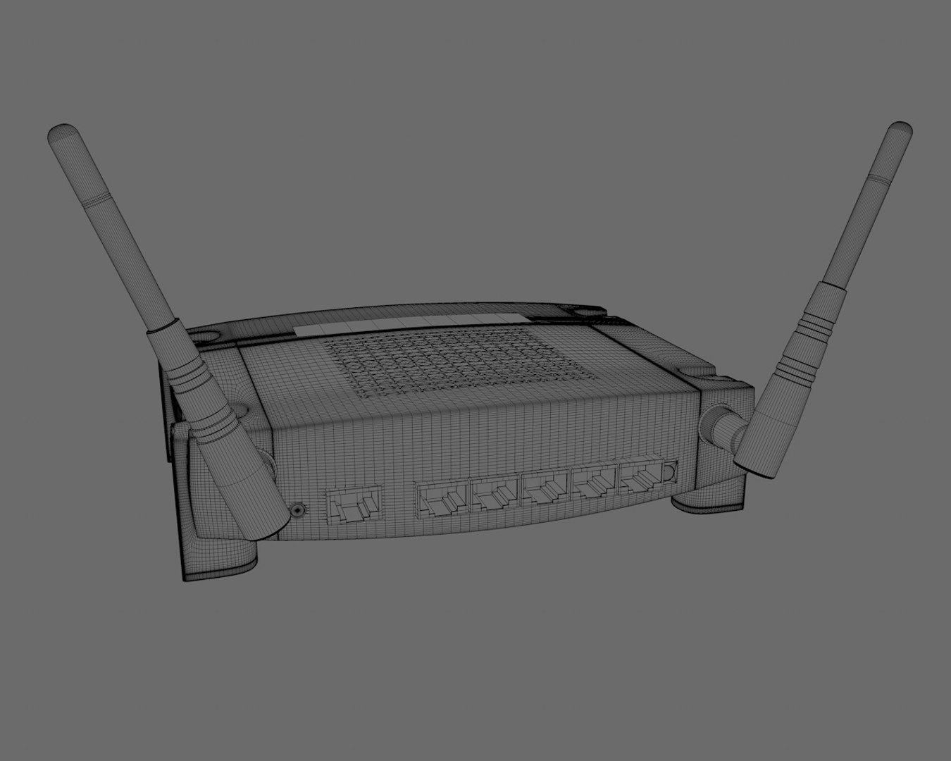 Linksys Broadband Router 3d Model