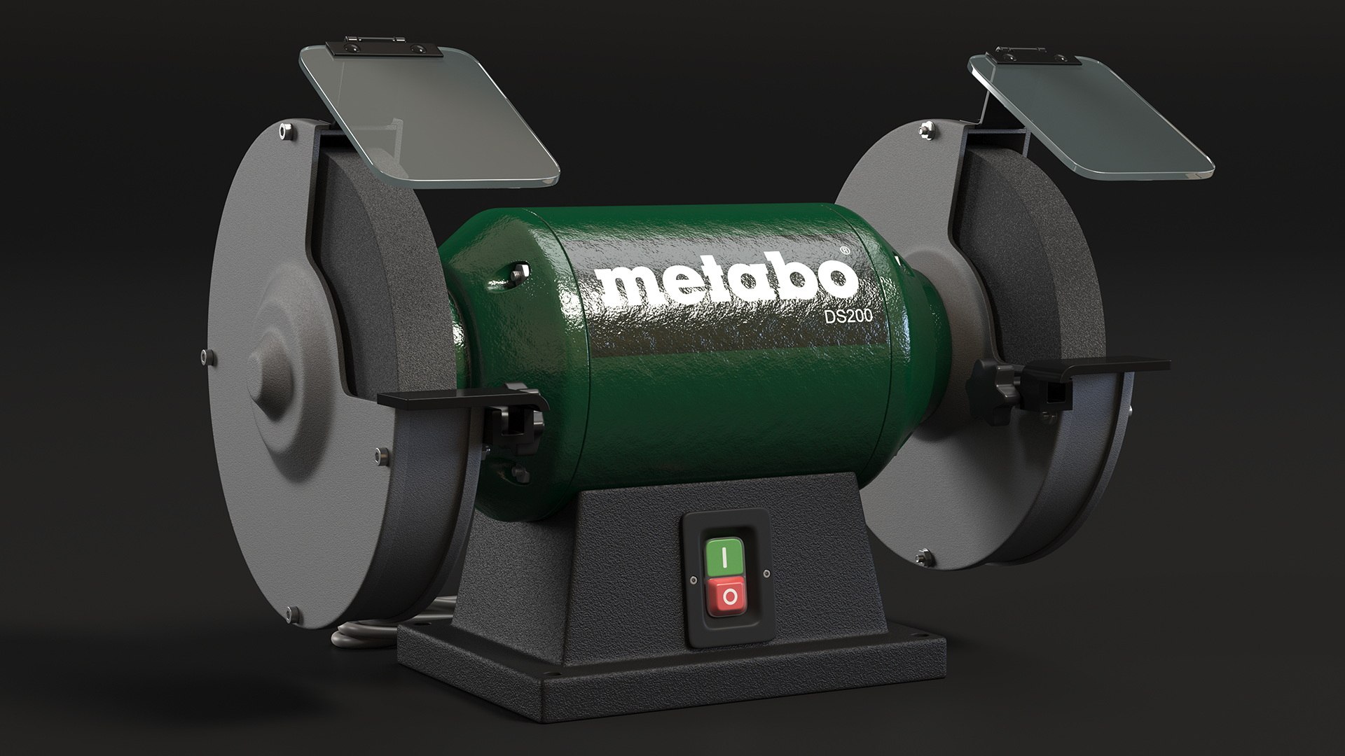 3D Bench Grinder Metabo DS 200 - TurboSquid 2031227