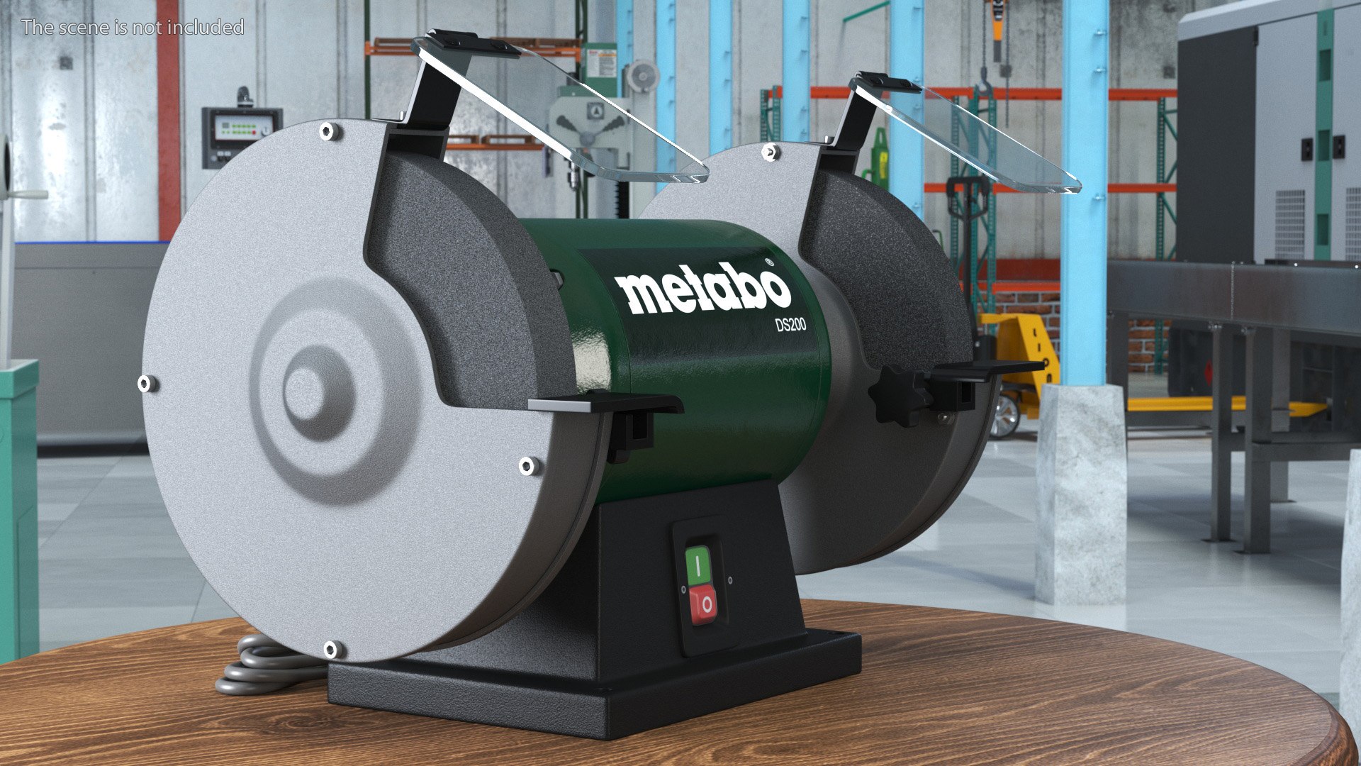 3D Bench Grinder Metabo DS 200 - TurboSquid 2031227