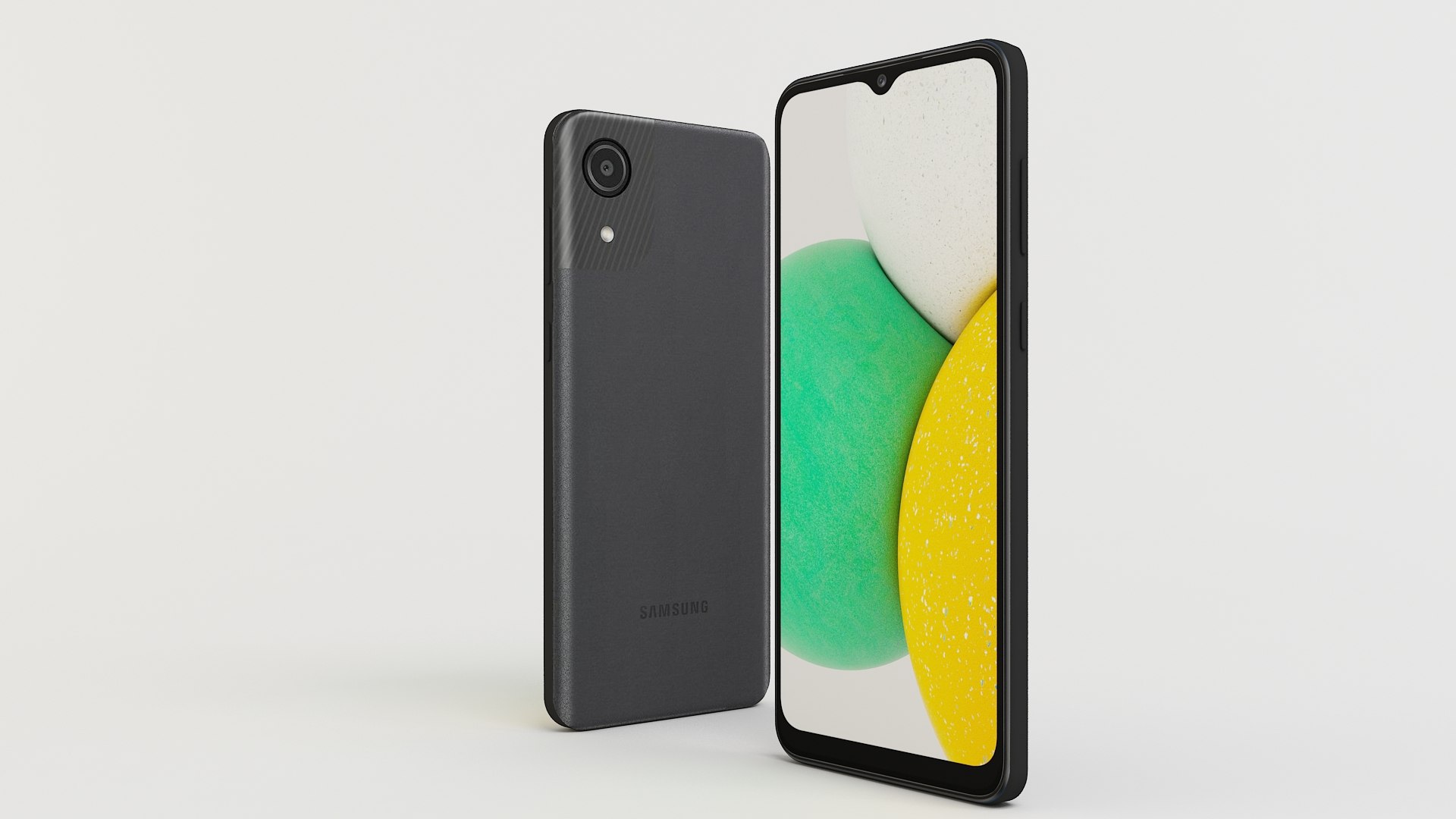 3D Samsung Galaxy A03 Core BLACK - TurboSquid 1818788