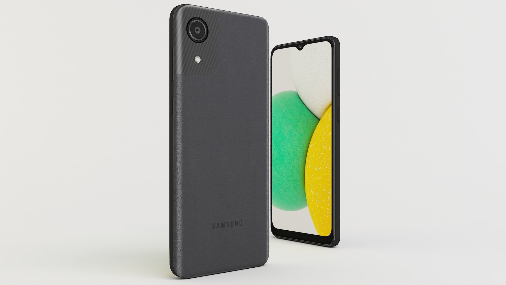 3D Samsung Galaxy A03 Core BLACK - TurboSquid 1818788