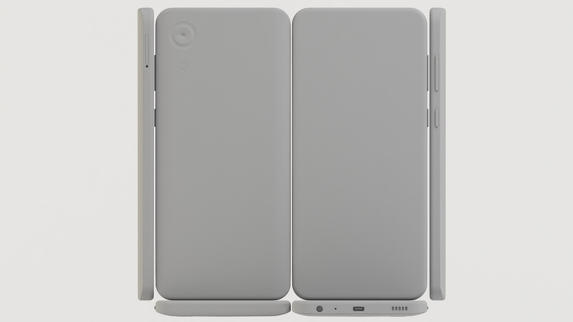 3D Samsung Galaxy A03 Core BLACK - TurboSquid 1818788