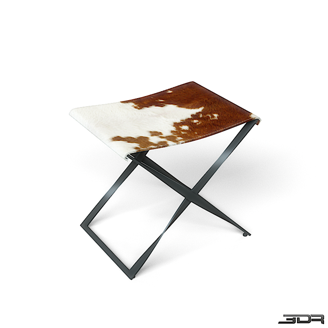 3ds max scissor stool