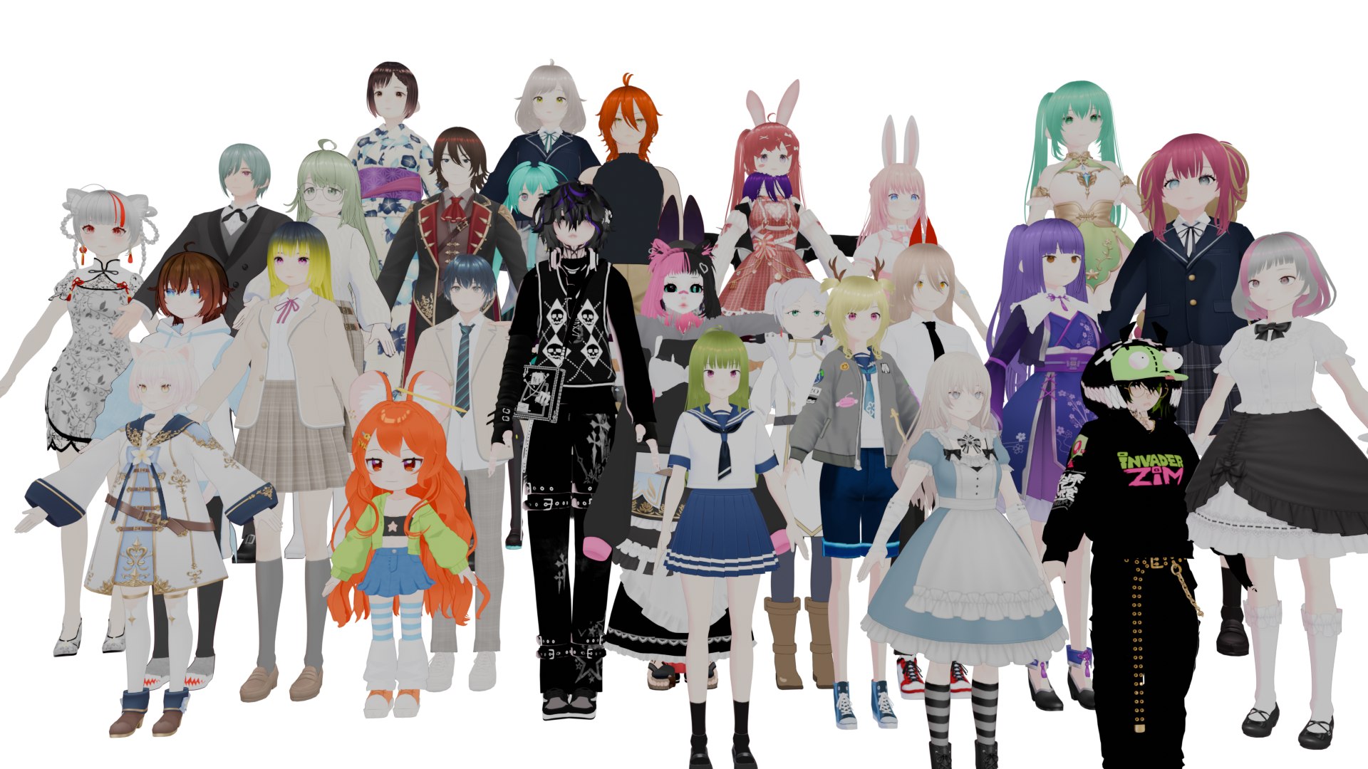 3D 3D Anime Character Model Generator-Create Stunning Custom Anime ...