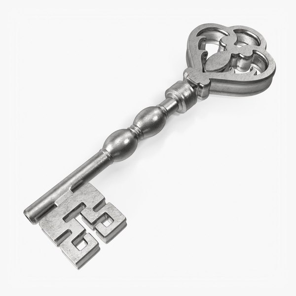 modelo 3d Key Silver 12 - TurboSquid 2005891