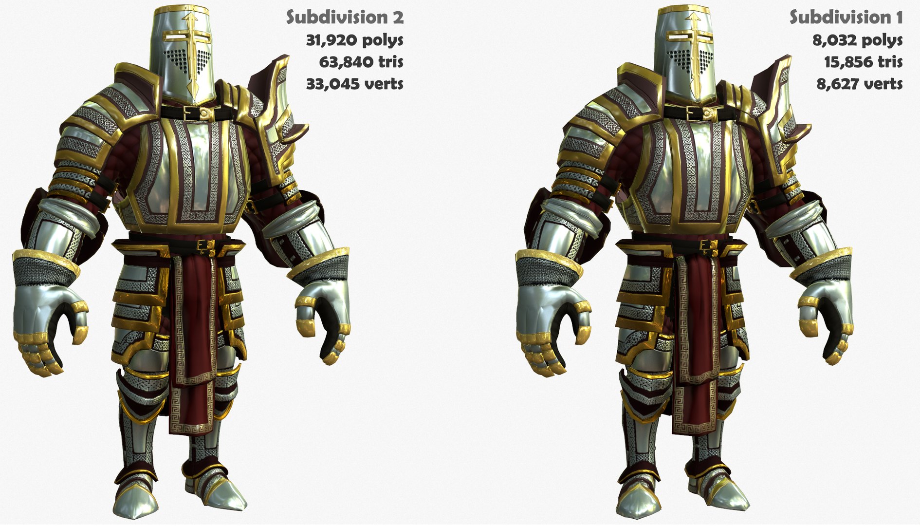 Knight Series 3d Model