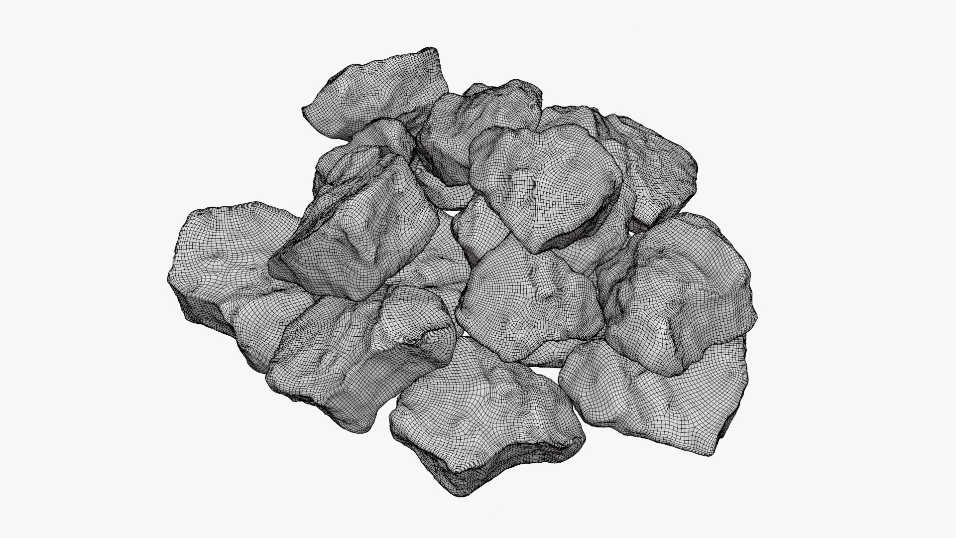 3D Himalayan Salt Pile - TurboSquid 2425009