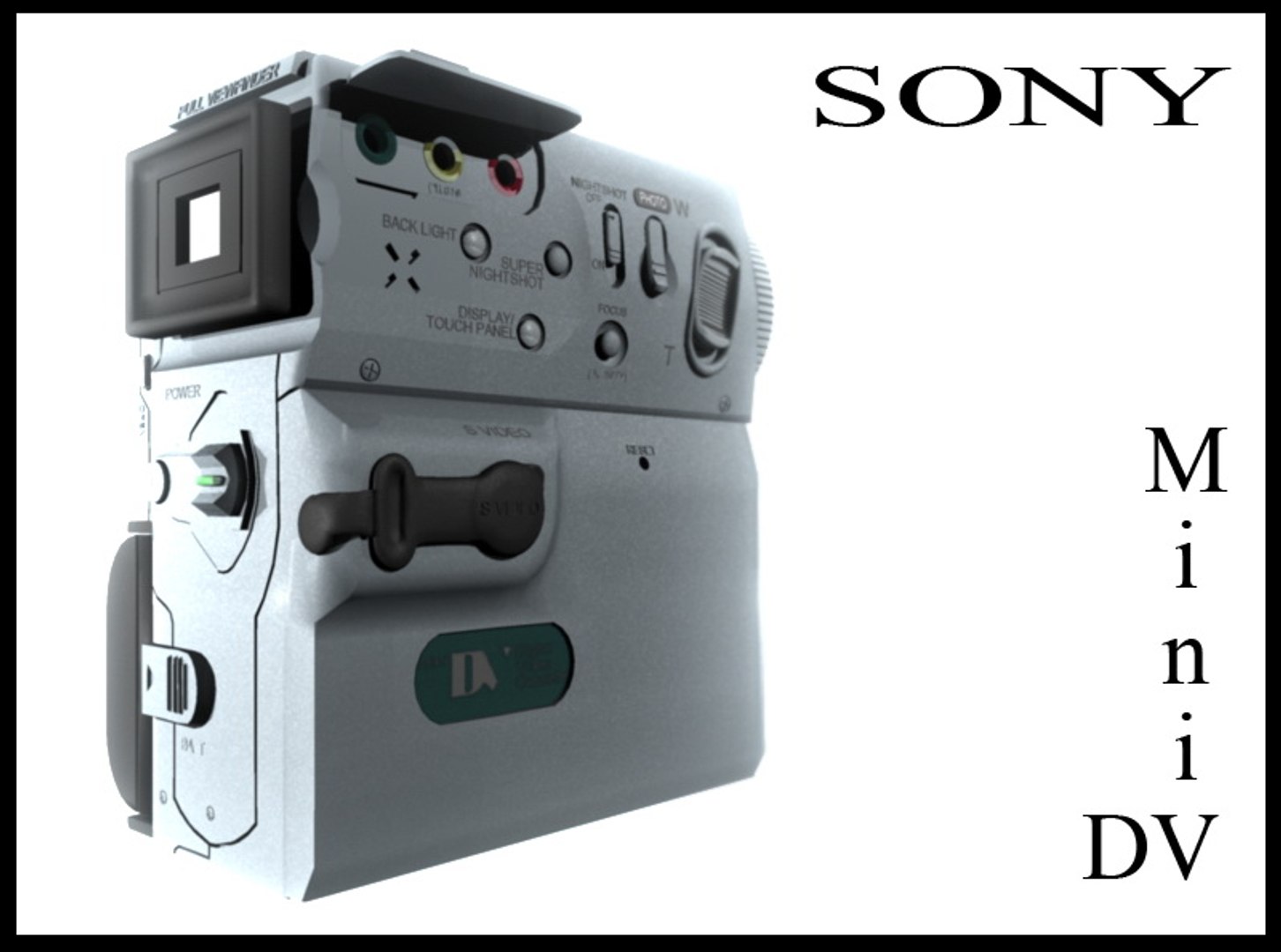3d Sony Minidv