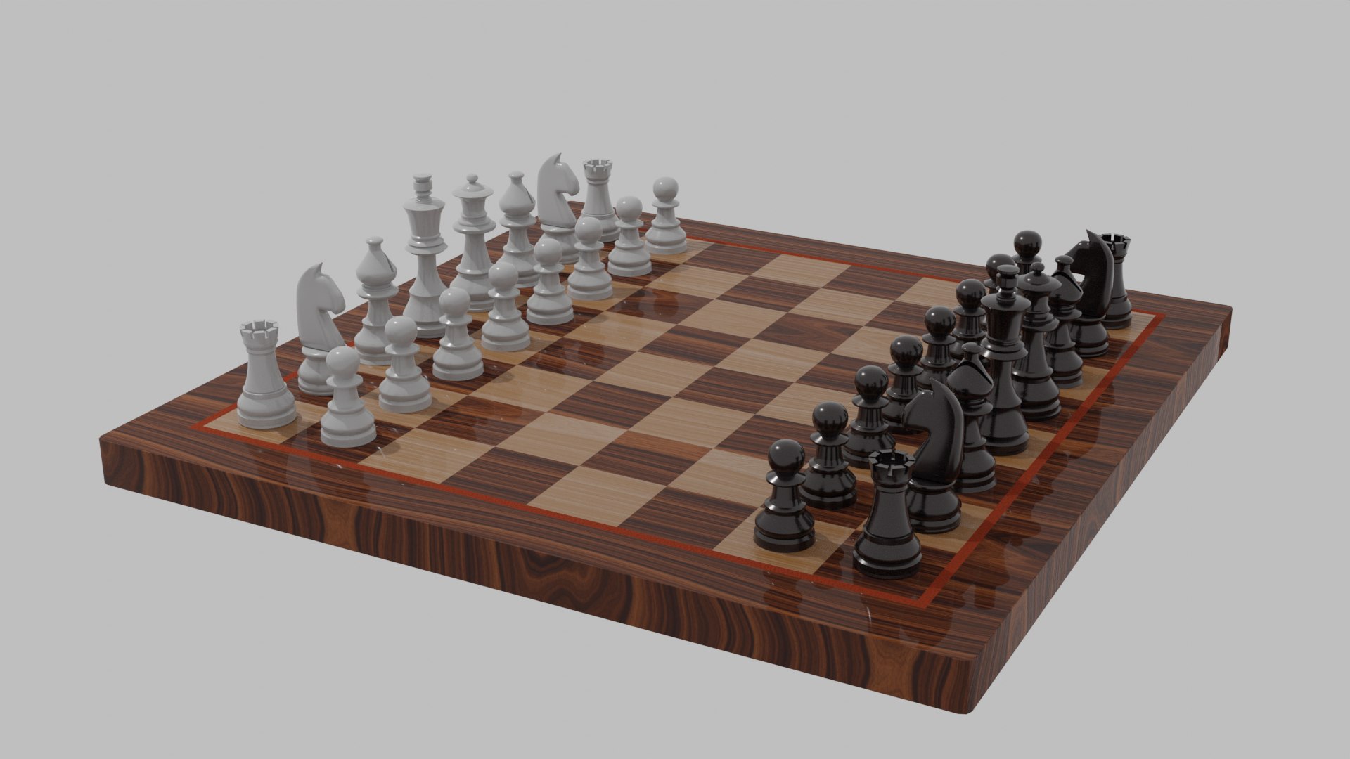 3D Chessboard - TurboSquid 1844358