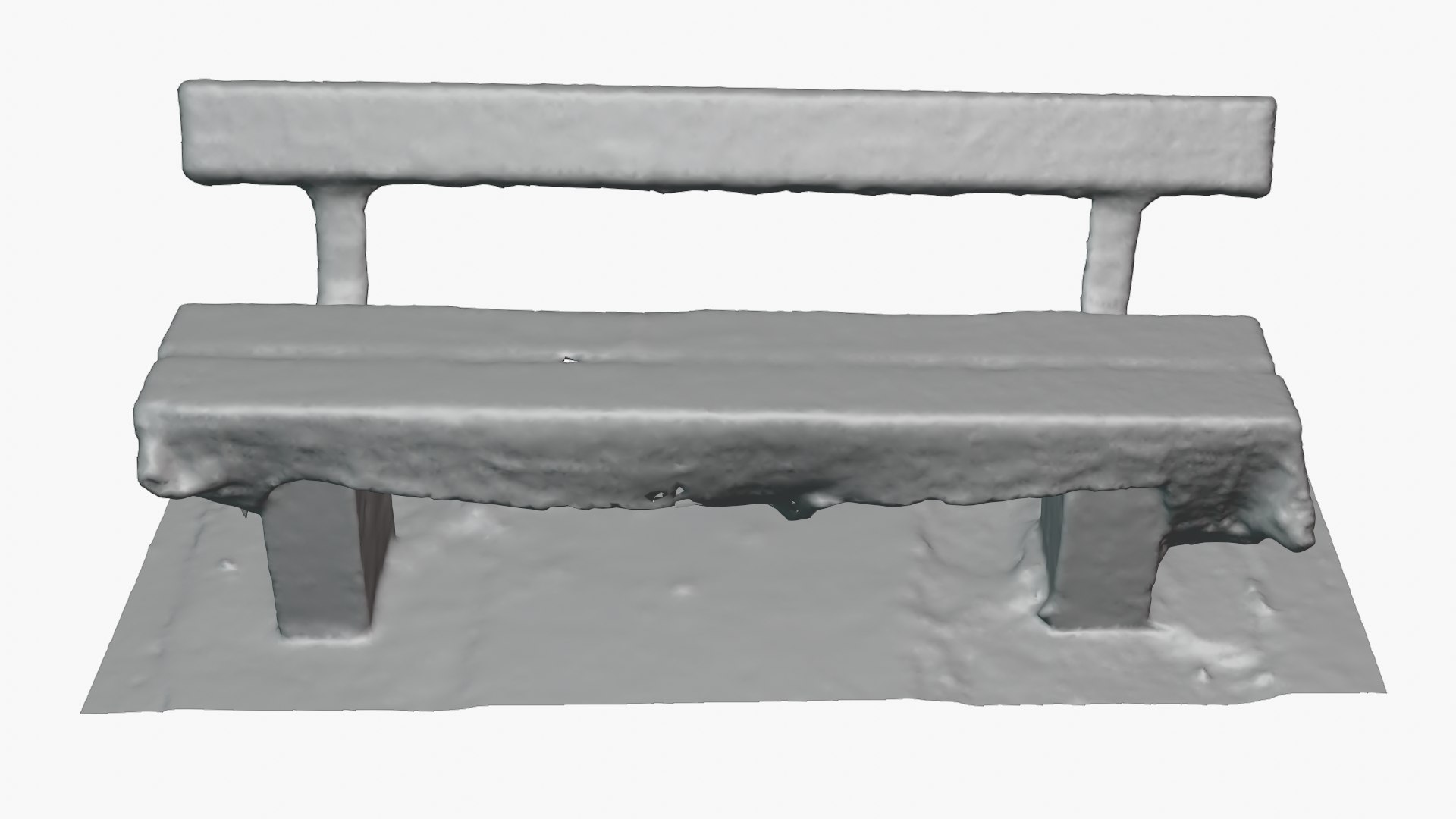 3D Bench Scan - TurboSquid 1784589