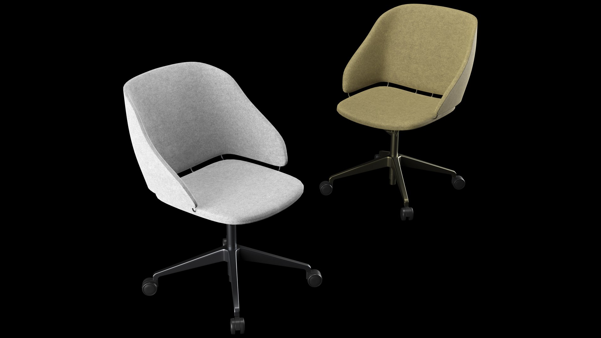 3D Modern Work Chair 3 Model - TurboSquid 2573696