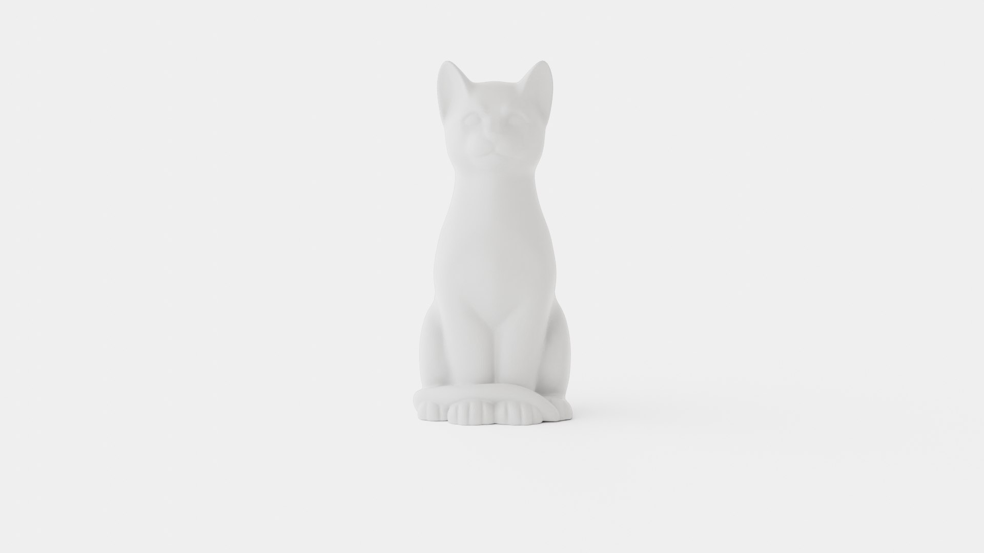 3D Model Vase Cat - TurboSquid 2239358